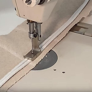 ckpsms Brand #36069DG High Shank Sewing Machine Double Welt Piping Presser Foot compatible with JUKI Brother Singer CONSEW Industrial Single Needle Sewing Machines (1/8+3/16 +1/4)