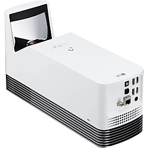 LG CineBeam FHD Projector HF85LA - DLP Ultra Short Throw Laser Home Theater Smart Projector, White