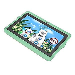 Toddler Tablet, for Android10 Kids Tablet 5G WiFi Dual Band Single Speaker 2GB 32GB 100240V with Baby Stand (US Plug)