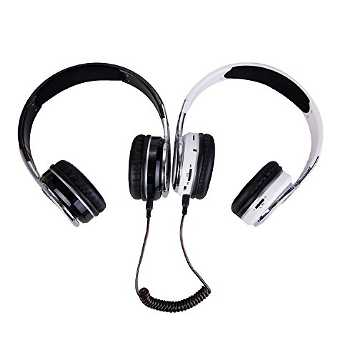 Contixo KB-2600 Kid Foldable Wireless Bluetooth Headphone White
