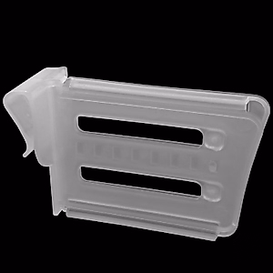 Fridge Space Allocator TAODAN 12PCS Refrigerator Side Door Seperator, Kitchen Refrigerator Snap- on Shelf Refrigerator Organizer Dividers, Classification Partition Boards, Refrigerator Divider