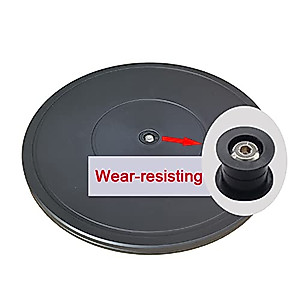 Bonsai Turntable Stand, Rotating Garden Swivel Stand, Stainless Steel Ball Bearings, It Can Bear 100kg, Multi-use Rotating Platform For Monitor Laptops Speakers Bonsai Plants Cake Clay ( Color : 4 pac