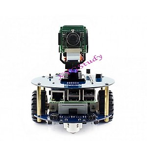 AlphaBot2 Robot Building Robotic Starter Kit for Raspberry Pi 3 Model B with Camera IR Remote Controller @XYGStudy