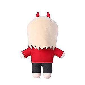 ZIFUNMUR Anime Plush Doll Power/Hayakawa AKI Plushies Toy Stuffed Figure Gifts Decoration Cosplay Props for Kid Fans (Power, 20cm/7.87inch)