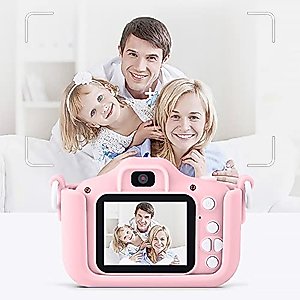 HD Camera for Children's Photography and Video Recording, Front and Rear Dual 4000W Pixe-l HD Camera, Children's Camera Mini Children's Gift Camera