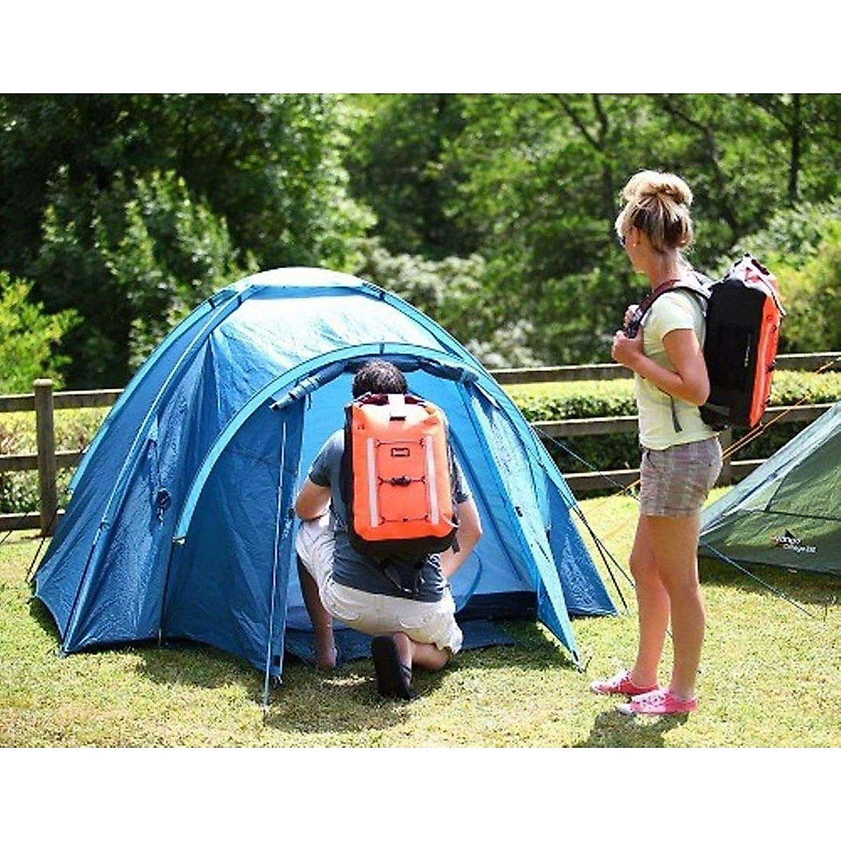 OverBoard Waterproof Pro-Vis Backpack, Yellow, 30-Liter