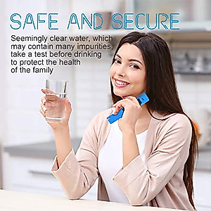 PH Meter, Tinpec PH Tester 0.01High Accuracy EC Digital PH Tester Pen with 0-14 PH Measurement RangeATC Buffer Powder for Drinking Pool Aquarium Water