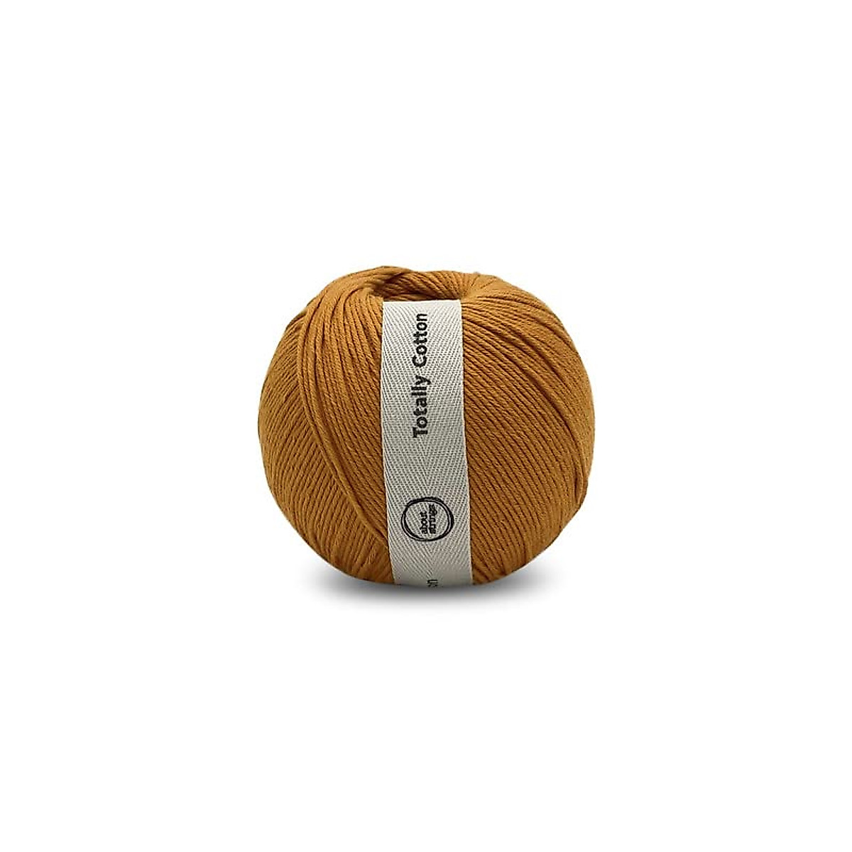About Strings 100% Organic Cotton No.3 Light DK Yarn 3.53oz(100g) 234 Yards per Ball, 2-Pack (Golden)