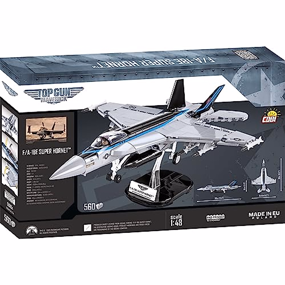 COBI TOP Gun: Maverick F/A-18E Super Hornet, Silver