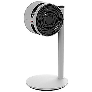 BONECO - F120 Air Shower Fan, Arm Pedestal Height of 21.3" (White)