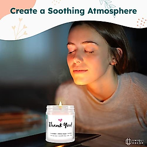 Thank You For Everything Gift Candle - Candle Gifts for Women, Gag Gifts for Women, Sister Gifts for Women Gag Gift for Adults, Birthday Gifts for Her Aromatherapy Soy Candles, Regalos Para Mujer