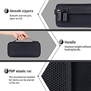 co2CREA Hard Travel Case Replacement for Bose SoundLink Flex Bluetooth Portable Speaker (Black Case)