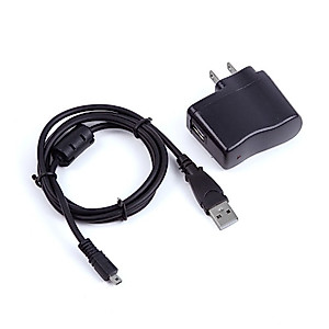 MaxLLTo® USB AC/DC Power Adapter Camera Battery Charger Cord for Nikon Coolpix S70 S3600
