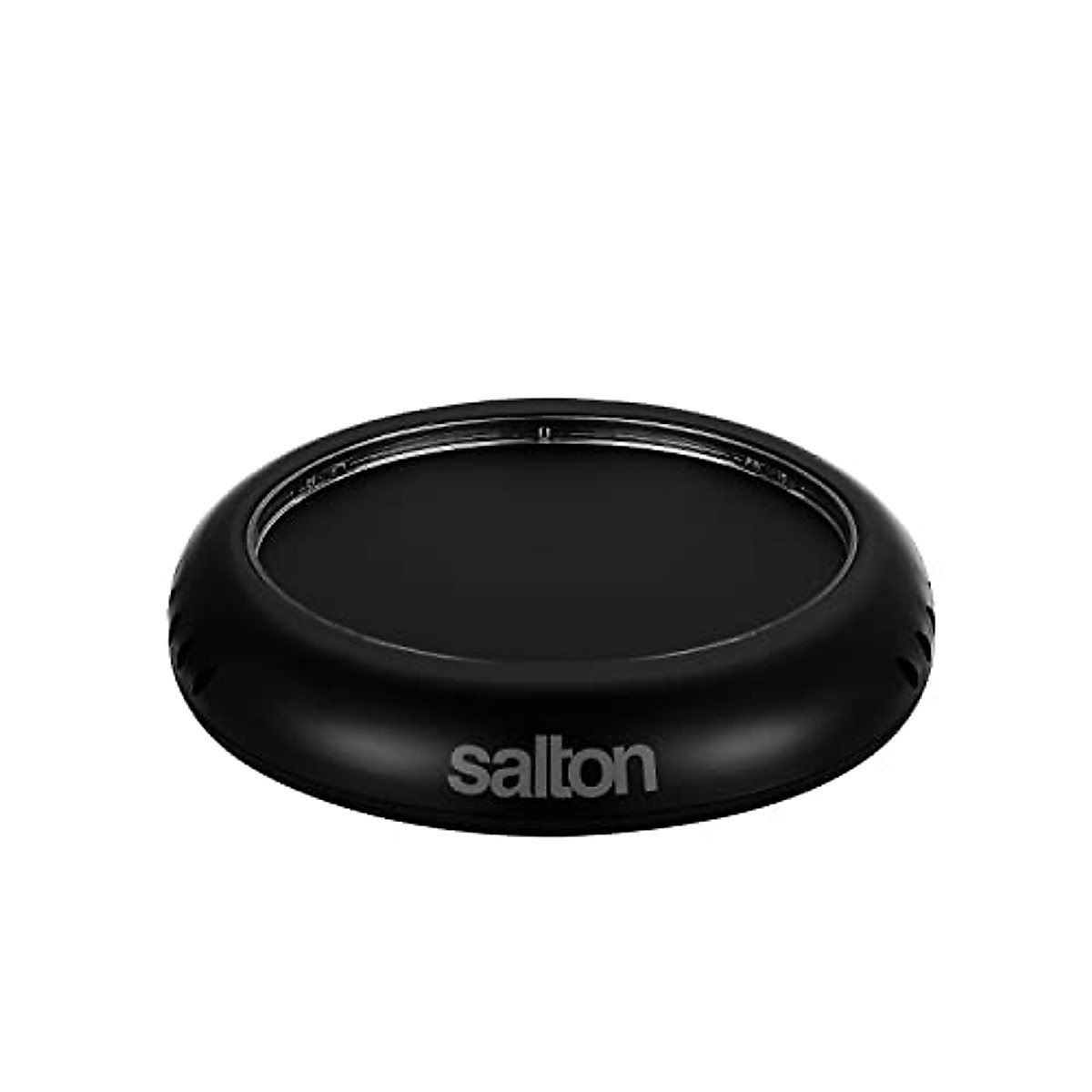 Salton LED Lit Coffee Mug & Tea Cup Warmer for Office, Gaming Lights or Candle Warming, Electric Beverage Warmer with Automatic Temperature Control, Black (SMW2094BKW)