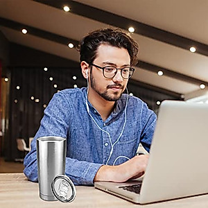 XccMe 20oz Tumbler Replacement Lids,2 Pack Spill Proof Splash Resistant Covers,Replacement Classic Stainless Steel Tumblers lids fit for YETI Rambler,Atlin, Juro, SUNWILL, Umite Chef and More