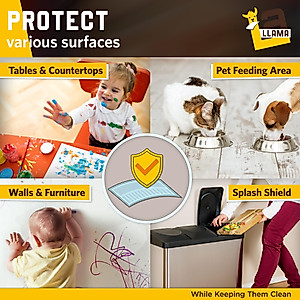 Clear Contact Paper 13.5 x 5ft/Roll - Multipurpose 2 Pack Self Adhesive Rolls