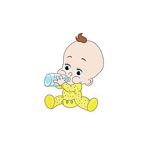 AQUAWAWA Nursery Water For Babies 24 Pack 8 oz Bottles Purified Vapor Distilled | Fresh Single Serve| Lightweight For Diaper Bag | BPA, Fluoride, Chemical and Mineral Free | Dr Recommended, Baby Safe, Clean, FRESH