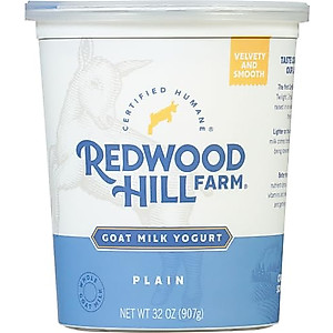 Redwood Hill Goat Milk Yogurt, Plain, 32 oz