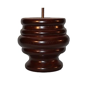 BingLTD - 5 1/4" Mahogany Hardwood Sofa Legs - Set of 4 (P129-157)
