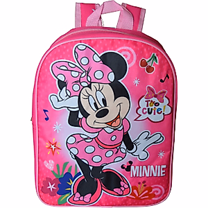 Ruz Minnie Mouse Girl's 15" Backpack (Pink)