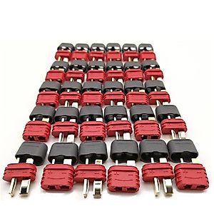T Plug T Connector, Upgrade Version, 15 Female + 15 Males (15pair)