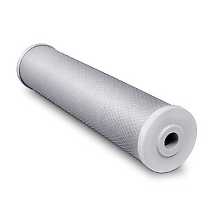 High Capacity Coconut Shell Carbon Block Water Filter 5 Micron Cartridge 4.5" x 20" for Universal Whole House System WELL-MATCHED with CB-45-2005, FC25B, FLTWH2045C02 and PRL-RCL (4 Pack)