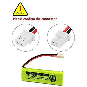 Kruta BT183482 BT283482 Cordless Phone Battery for Vtech DS6401 DS6421 DS6422 DS6472 LS6405 LS6425 LS6426 LS6475 LS6476 89-1348-01-00 Cordless Phone Handset (Pack of 2)