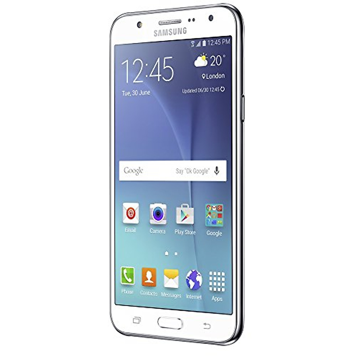 Samsung Galaxy J7 (16GB) J700F - 5.5" Dual SIM Unlocked Smartphone, International Model (White)