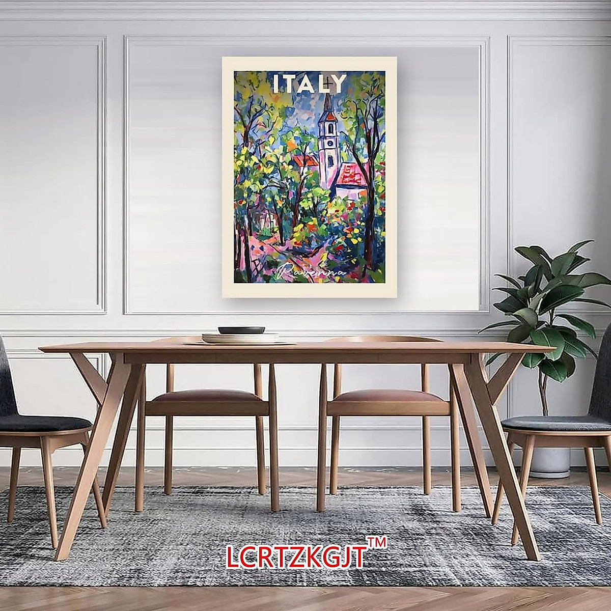 RAXES 8x10 Ravenna Italy 2 Fauvist Painting Travel Living bedroom office decoration children room printed photo paper poster