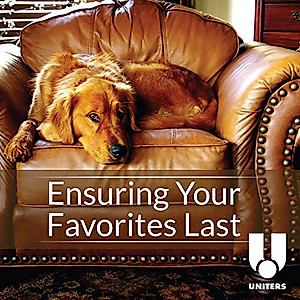 UNITERS Leather Care KIT Cleaning and Conditioning (250ml) - Leather Cleaning Kit with Leather Soft Cleaner and Leather Conditioning Cream for Furniture, Upholstery, Shoe, Bags, and Car Interior