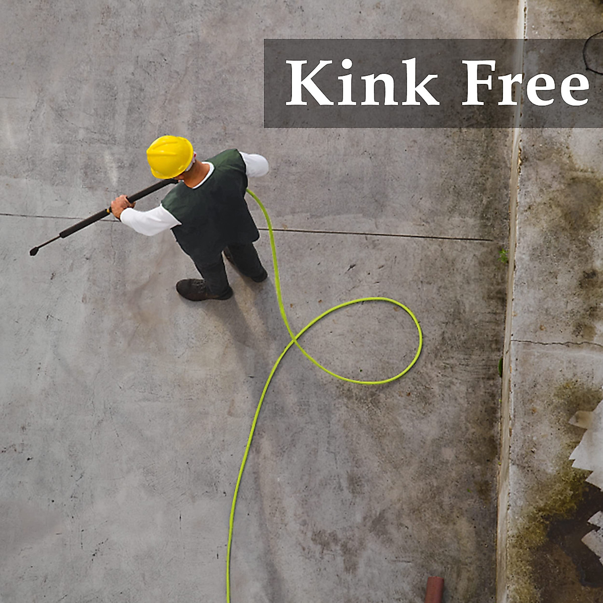 M MINGLE Replacement Pressure Washer Gun with Extension Wand with Pressure Washer Hose