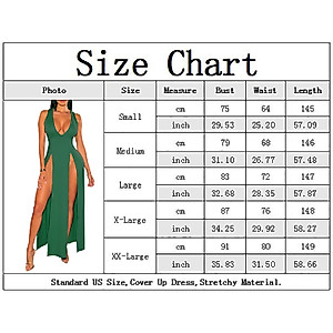 Sexy Maxi Dress for Women Sleeveless Front High Split Deep V Neck Party Long Bodycon Tank Dress