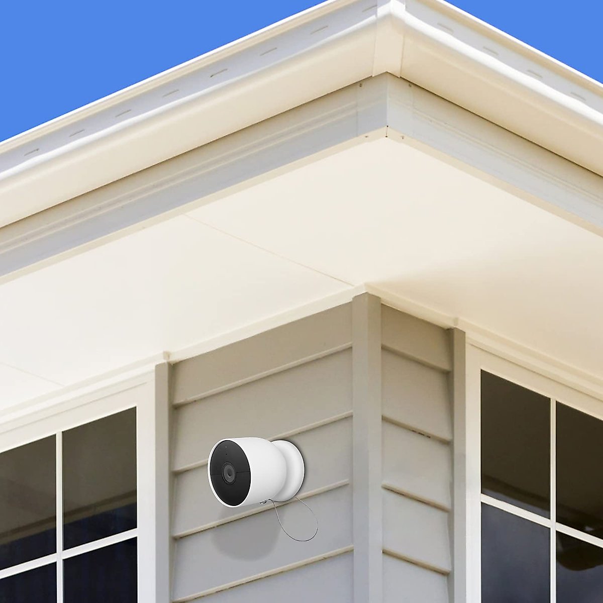 HOLACA Anti-Drop and Anti-Drop Security Chain for Google Nest Cam Battery- Extra Security for Your Google Nest Cam Battery Camera