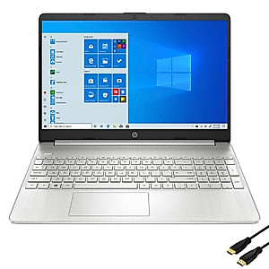 HP 2021 Newest 15.6" IPS FHD Display Laptop, AMD Ryzen 7 4700U Processor(>i7-10710U), Numeric Keypad, Webcam, 16GB DDR4 RAM, 512GB PCIE SSD, Bundle with Woov Accessories - Windows 10 Home - Silver