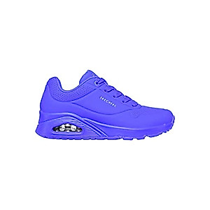 Skechers Women's Uno-Night Shades Sneaker, Blue, 9