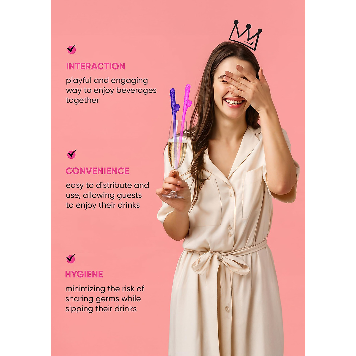 12pcs Bachelorette Pennis Party Straws Bridal Shower Games, Bachelorette Pennis Straws Decorations, Funny Drinking Pennis Straws, Crazy Pennis Straws Bride Party, Hen Naughty Party Straws Favors