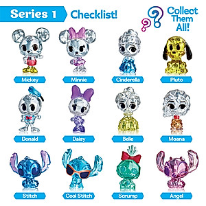 Cra-Z-Art Disney Crystal Surprise Series 1, Mini Collectible Crystal Figures with Activity Compound, Collectible Blind Bag Inspired Figures, Kids Toys for Ages 3 and Up
