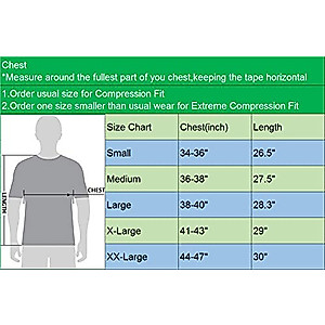 NELEUS Men's 3 Pack Compression Baselayer Athletic Workout T Shirts,5022,Black,Grey,Red,US M,EU L