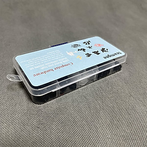 teamgee Computer Hardware, Notebook Computer Screw Kit Set, Electronic Repair Screws for Hard Drive