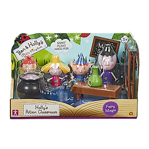 Ben & Holly Magic Potion Class, Scaled Preschool Figures, Imaginative Play, Little Kingdom, Nanny Plum