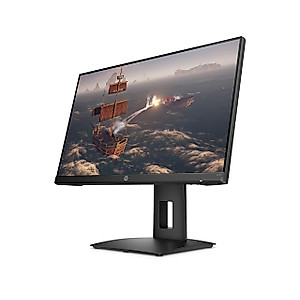 HP 24" FHD 144Hz 1ms GTG IPS LED FreeSync Gaming Monitor (X24ih) - Black (Renewed)