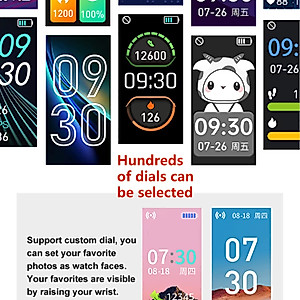 BrilliantHouse Fitness Tracker with Heart Rate Blood Pressure Blood Oxygen Sleep Monitor Activity Tracker Health Tracker Smart Watch Pedometer for Kids Man Women