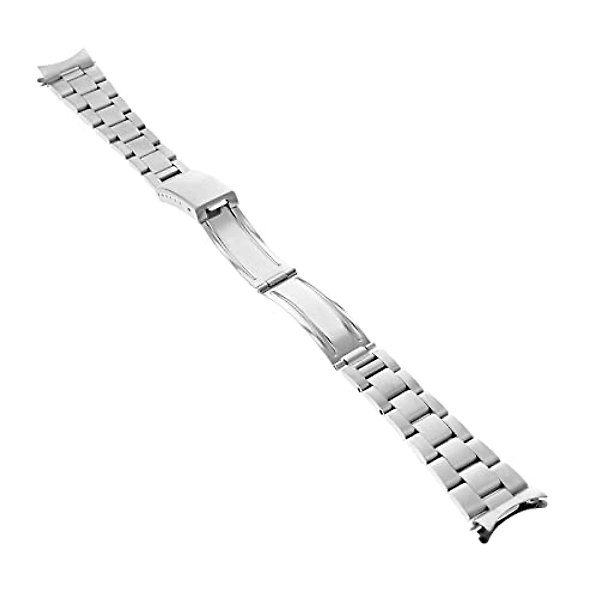 Ewatchparts 19MM OYSTER WATCH BAND SOLID STAINLESS STEEL BRACELET COMPATIBLE WITH 78350 7835 ROLEX 34MM