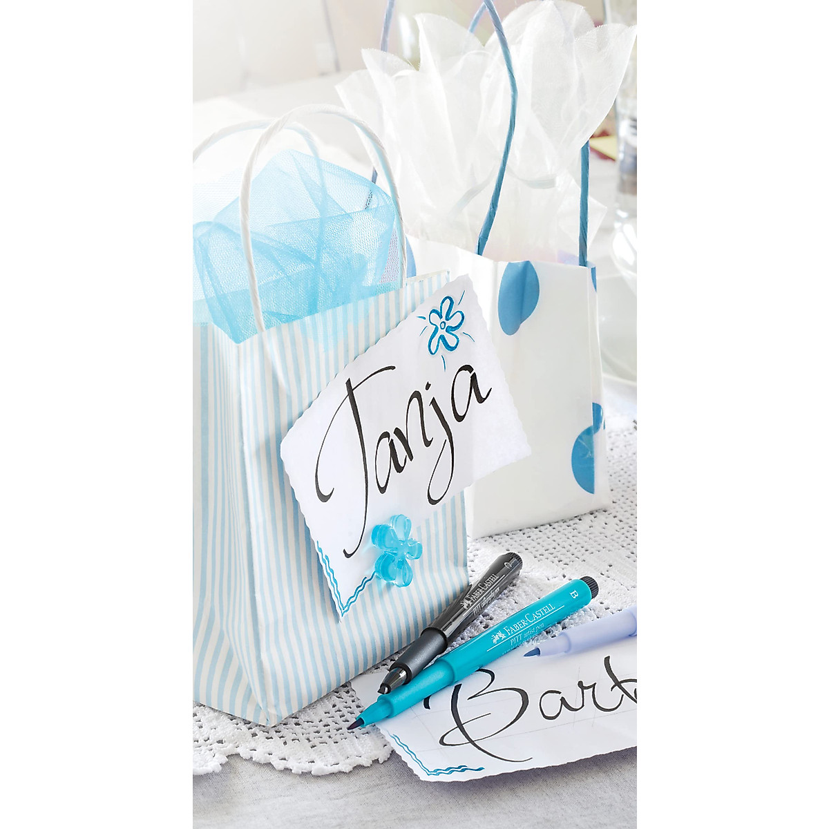 Faber-Castell Art & Graphic Pitt Artist Pen Brush India Ink Pen, Earth Tones, Set Of 12, For Art, Craft, Drawing, Sketching, Home, School, University, Colouring