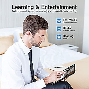 LVILLE Tablet 10.1 Inch Quad-Core 32GB Android 12 Tablets IPS HD Display 5000mAh Tablets (Black)