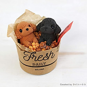 Padico Hearty Soft Clay, White, Lightweight Air Dry Clay 180g (6.3 oz) | Fine & Flexible Texture Perfect for Flowers, Sweets & Deco, Miniature Food