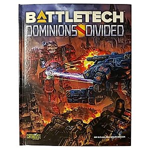 BattleTech Dominions Divided - Sourcebook for 2+ Players, Ages 14+, 1.5 Hours+ Play Time - Catalyst Game Labs