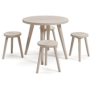 Signature Design by Ashley Blariden 5 Piece Children's Table & Stool Set, Beige