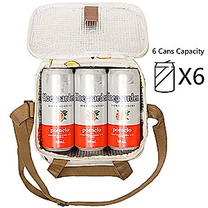 Vomgomfom Lunch Bag Box with Adjustable Shoulder Strap - Portable Lunch Bag, Foldable Lunch Bag for Travel