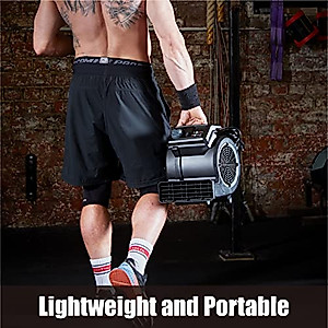 Vacmaster AM201R Portable Air Mover with Remote Control